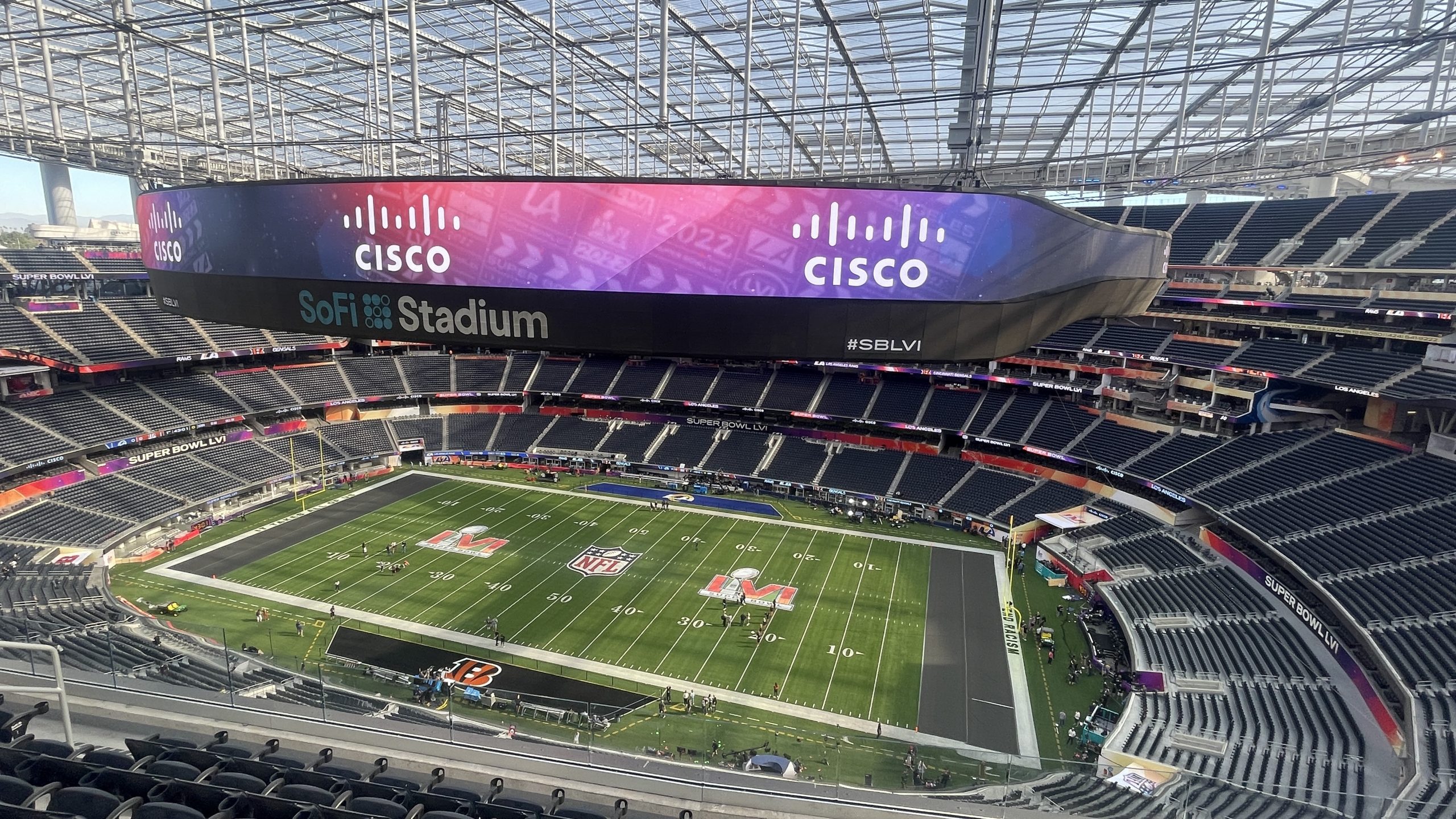 The Cisco Network: The Superhighway of Super Bowl LVI & SoFi Stadium ...