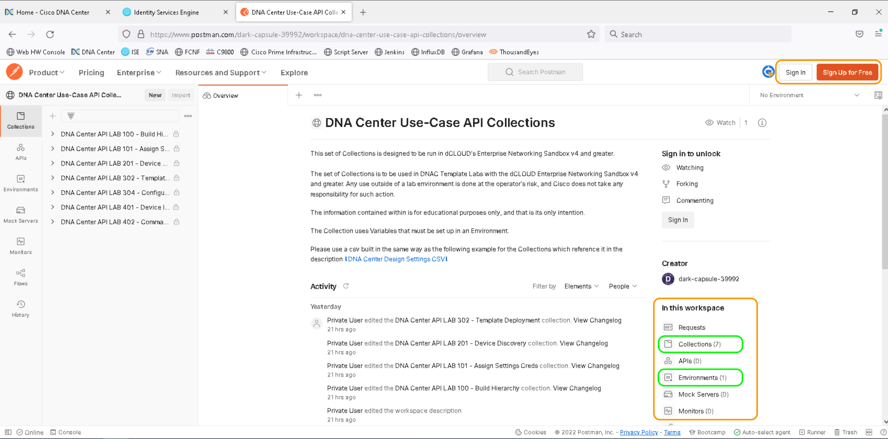 Cisco Catalyst Center Template Labs - Rest-APIs - Part 9 - Cisco Blogs