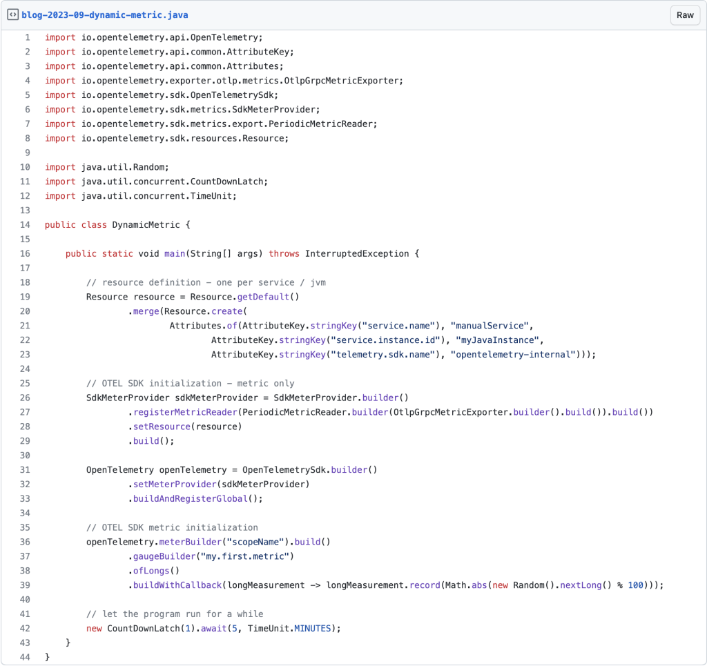Reporting Custom Metrics to FSO Platform Using the OpenTelemetry SDK
