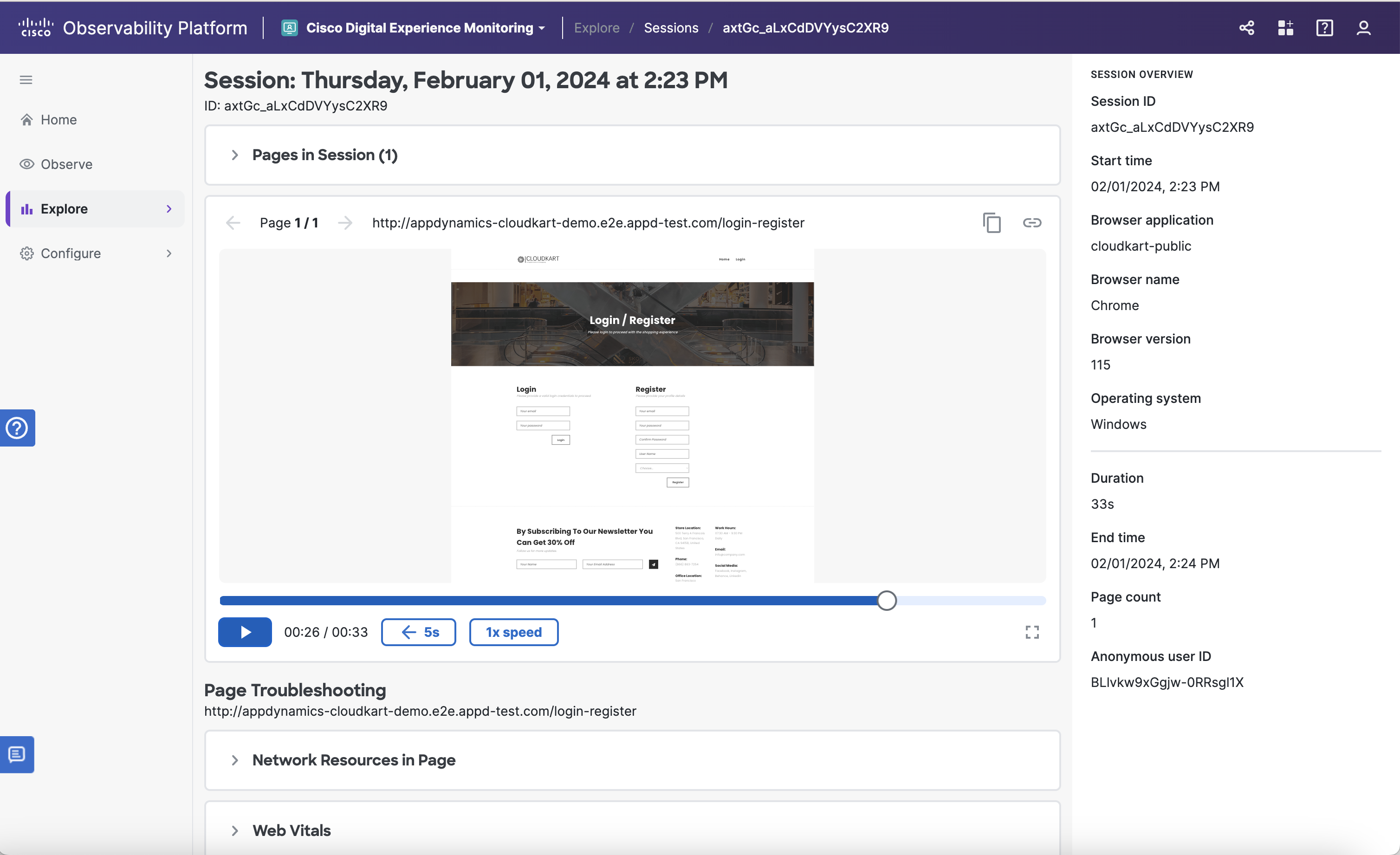 The New Cisco Digital Experience Monitoring Application for Full-Stack ...