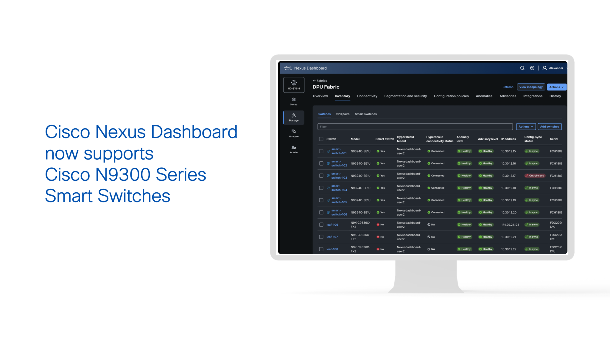 Nexus Dashboard 4.1: Data Center Management for the AI Era - Cisco Blogs